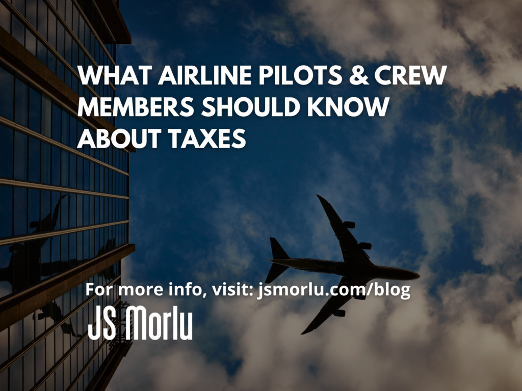 What Airline Pilots & Crew Members Should Know About Taxes - Best Tax ...
