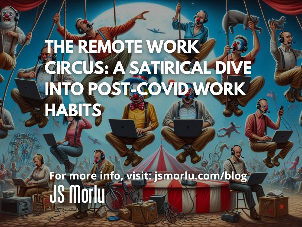 The Remote Work Circus: A Satirical Dive into Post-COVID Work Habits ...